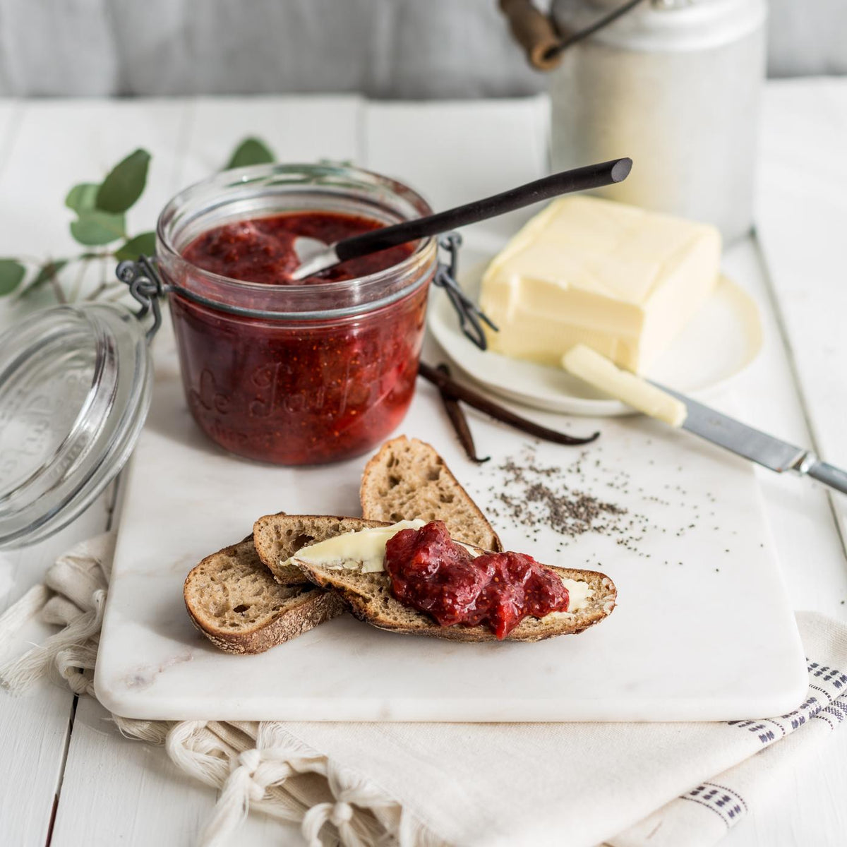 Erdbeer-Chia-Marmelade – Mandimu.de